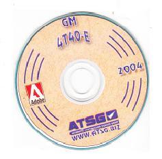 GM THM 4T40-E Transaxle Automatic Transmission ATSG Rebuild CD-ROM