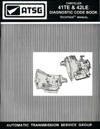 Chrysler 41TE / 42LE Transaxle ATSG Diagnostic Codebook - Softcover