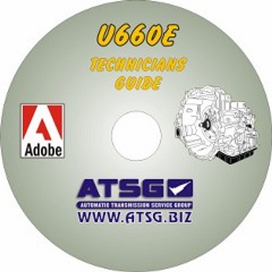 Toyota / Lexus U660E ATSG Transmission Rebuild Manual on CD-ROM