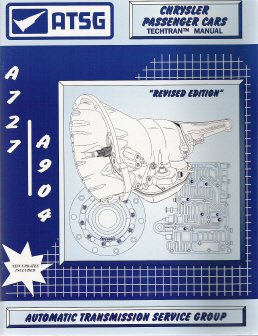 Chrysler A727, A904 Transmission ATSG Rebuild Manual - Softcover